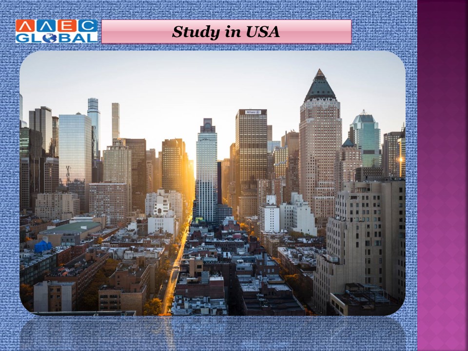 Study in USA presentation | free to download
