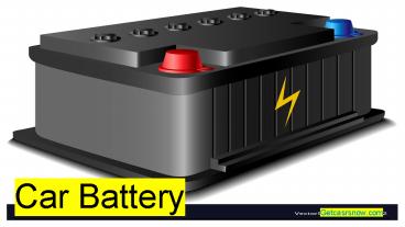 Car Battery Title presentation | free to download
