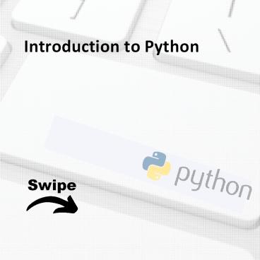 PPT – Introduction to Python PowerPoint presentation | free to download ...