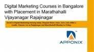 PPT – DIGITAL MARKETING CLASSES IN BANGALORE PowerPoint presentation ...