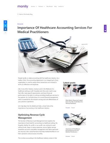 Importance Of Healthcare Accounting Services For Medical Practitioners ...