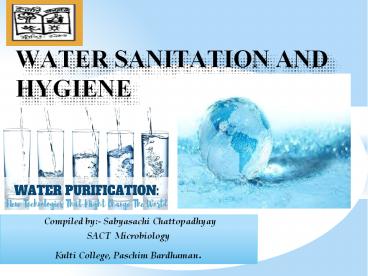 Water sanitation and hygiene presentation | free to download