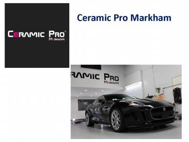 Paint Protection Film in Markham presentation | free to download