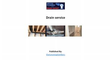 Drain service presentation | free to download