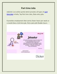 PPT – Types of Jobs PowerPoint presentation | free to download - id ...