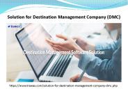 PPT – Classique Travel DMC LLC - Destination Management PowerPoint presentation | free to ...