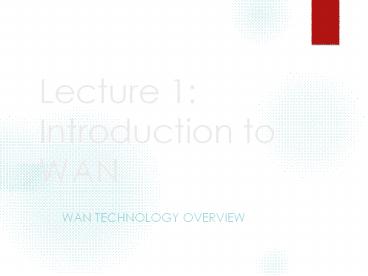 PPT – wan PowerPoint presentation | free to download - id: 9320b4-NDBjN