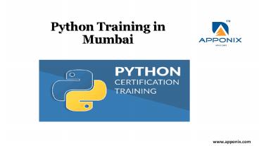 Python training in Mumbai (1) presentation | free to download