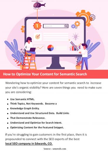 PPT – How to Optimize Your Content for Semantic Search PowerPoint ...