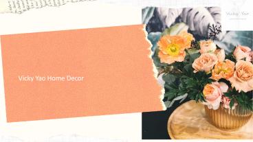 PPT – Home Decor PowerPoint presentation | free to download - id ...