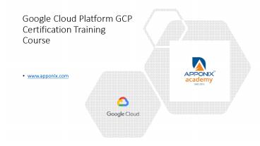 GOOGLE CLOUD TRAINING presentation | free to download