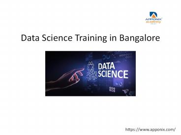 Data Science Training presentation | free to download