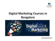 PPT – DIGITAL MARKETING CLASSES IN BANGALORE PowerPoint presentation ...