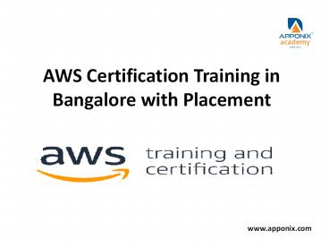 AWS Certification Course presentation | free to download