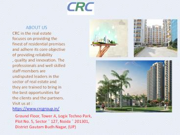 PPT – crcgroup PowerPoint presentation | free to download - id: 934101 ...