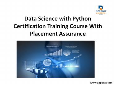 PPT – DATA SCIENCE COURSE WITH PYTHON MACHINE LEARNING PowerPoint ...
