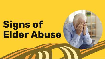 Signs of Elder Abuse presentation | free to download