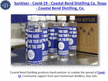 PPT – Colonel Fannin's Whiskey - Vodka made in Texas - Vodka - Coastal ...