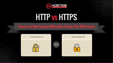 http and https difference presentation | free to download