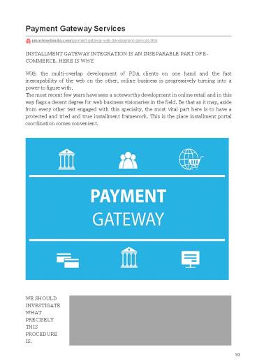 Payment Gateway Services in Mumbai,India| Pinacle Web India ...