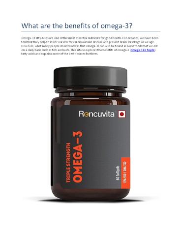 What are the Benefits of Omega 3? presentation | free to download