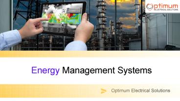 Energy Management Systems presentation | free to download