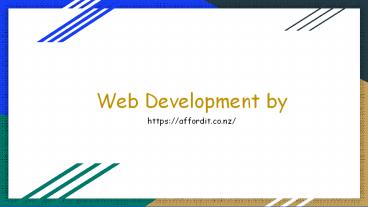 PPT – Web development (1) PowerPoint presentation | free to download ...