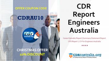 PPT – CDR Report Engineers Australia | CDR Writing Services PowerPoint ...