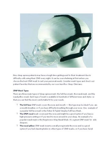 best cpap mask presentation | free to download