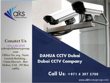 Hikvision CCTV Dubai (1) presentation | free to download