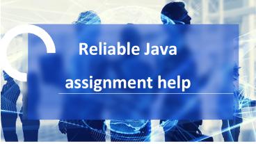 PPT – Quality Java Programming Assignment Services PowerPoint ...