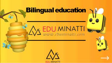 Bilingual education presentation | free to download