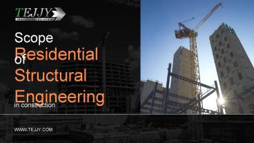 Scope of Residential Structural Engineering in Construction ...
