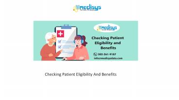 Checking Patient Eligibility And Benefits presentation | free to download