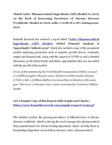 PPT – Active Pharmaceutical Ingredients (API) Market PowerPoint ...