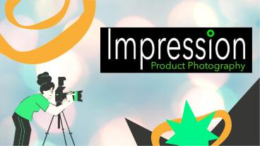 Product Photography presentation | free to download