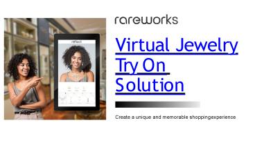 Virtual Try On Jewelry Solution | Augmented Reality Try on Jewelry ...