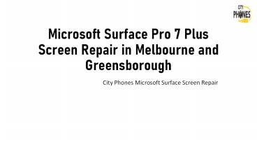PPT – Microsoft Surface Pro 7 Plus Screen Repair in Melbourne and ...