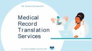 PPT – Professional document translation services within a popular ...