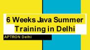 PPT – Best Summer Training In Noida-6 months Training PowerPoint ...