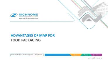 Advantages of MAP for Food Packaging presentation | free to download
