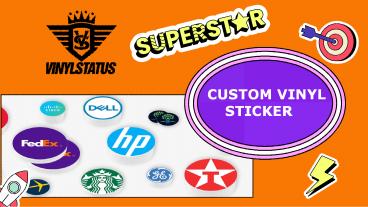 PPT – Custom Square Stickers PowerPoint presentation | free to download ...