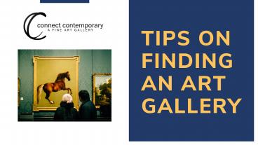 Tips on Finding an Art Gallery presentation | free to download