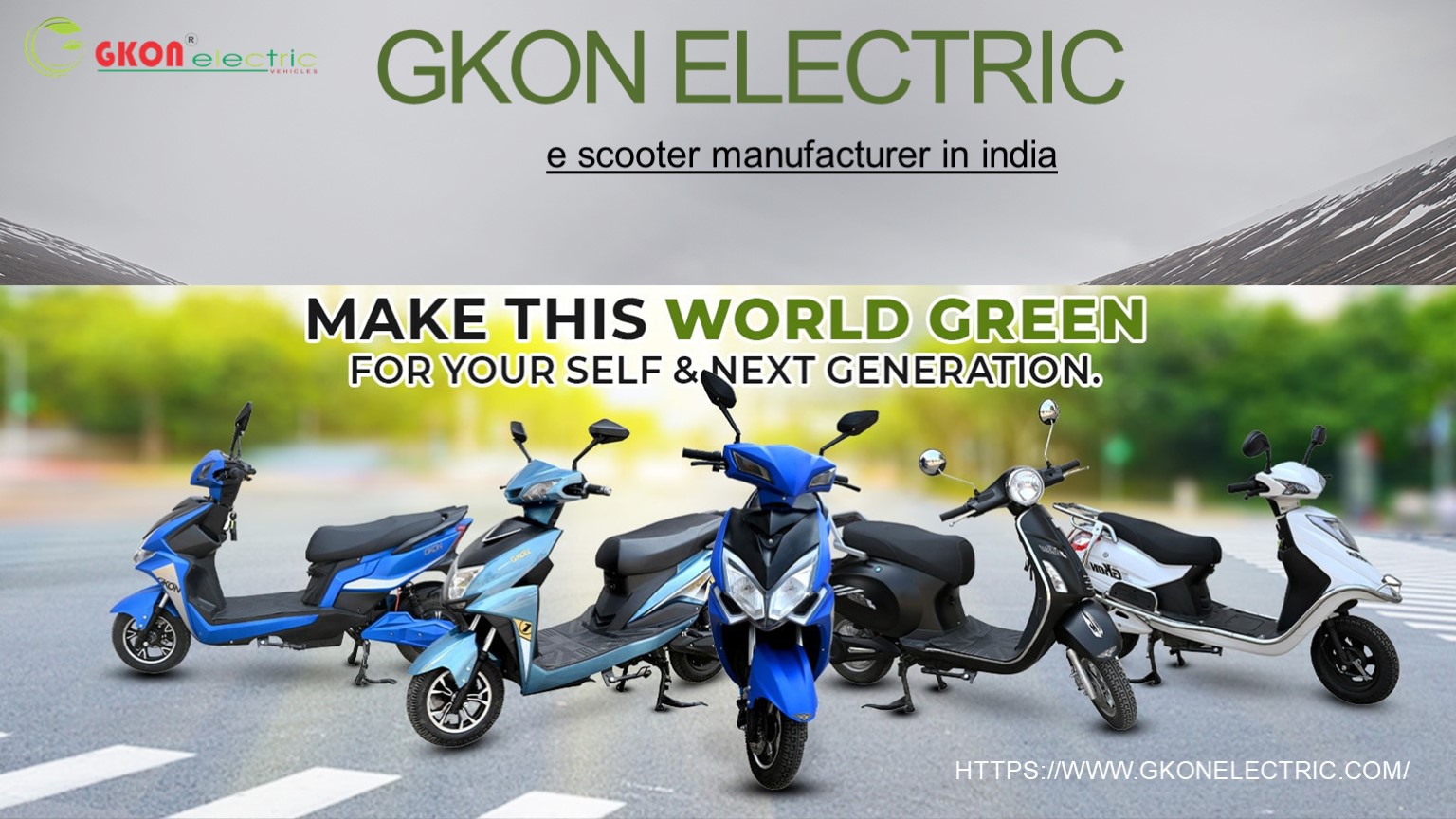 Best Electric Scooty in India at low price- gkonelectric.com ...