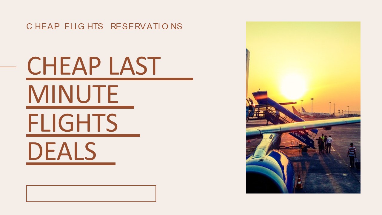 PPT – Last Minute Flight Deals PowerPoint presentation | free to download - id: 94fc6e-NzM2Y