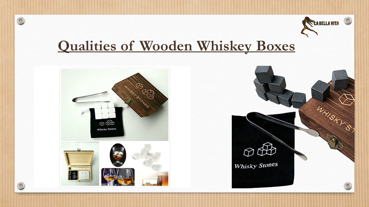 Qualities of Wooden Whiskey Boxes presentation | free to download