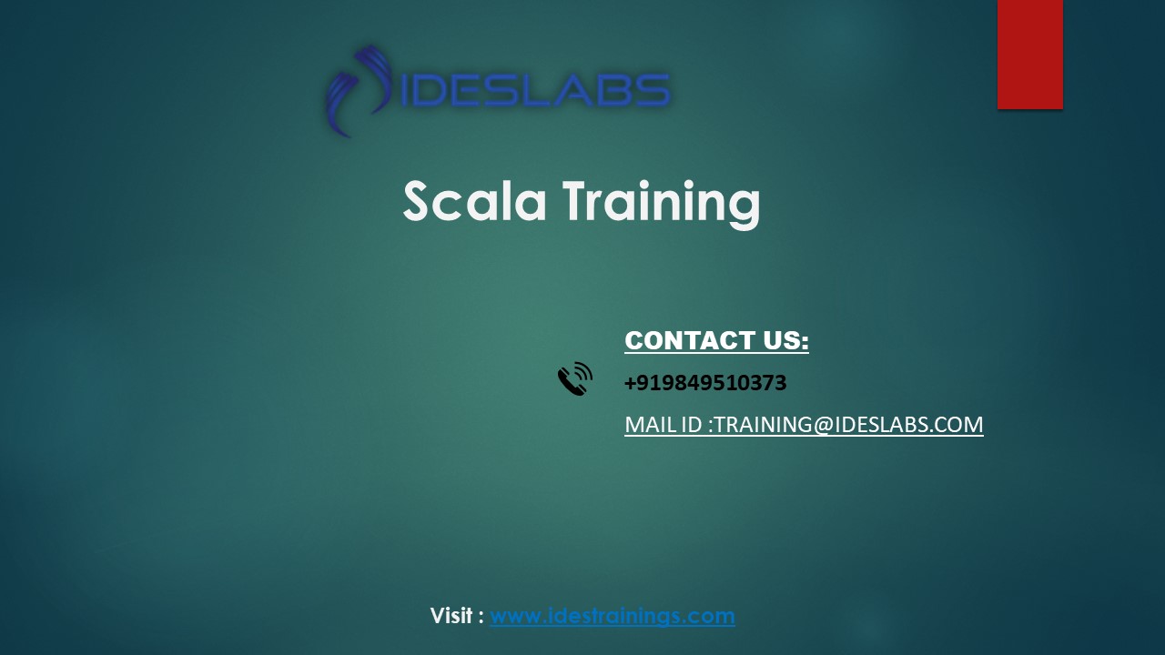 PPT – Scala Training - IDESTRAININGS PowerPoint presentation | free to ...