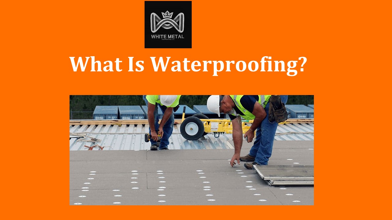What Is Waterproofing presentation | free to download