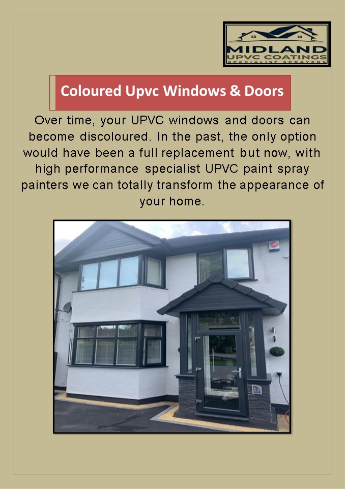 Coloured Upvc Doors - Midland UPVC Coatings Ltd (1) presentation | free to download