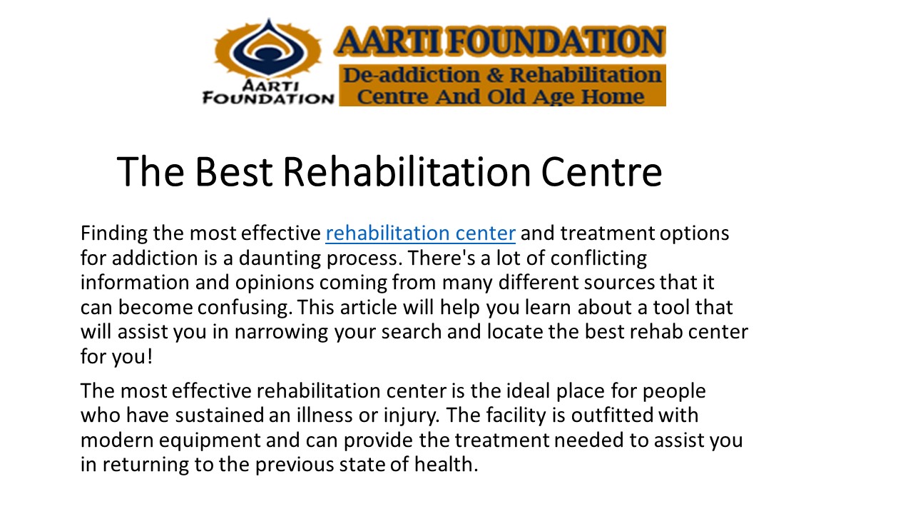 PPT – The Best Rehabilitation Centre (1) PowerPoint presentation | free ...